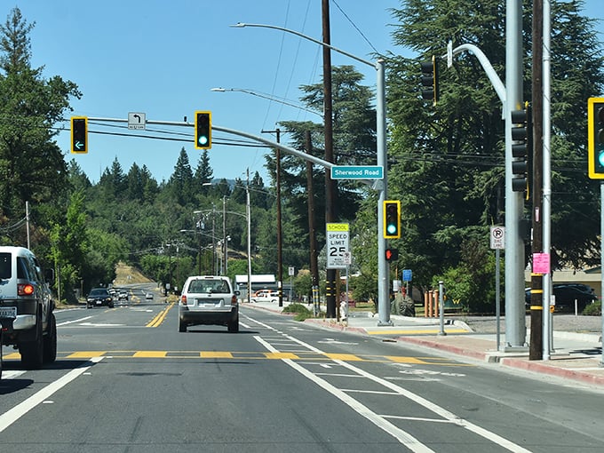 Willits' tree-lined streets offer small-town charm without big-city prices. Who needs expensive coffee shops when you've got these views?
