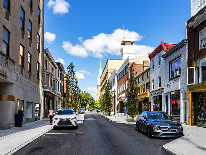 Downtown Wilmington's tree-lined streets offer big-city amenities with small-town breathing room. Like New York's cooler, more affordable cousin who actually has parking!