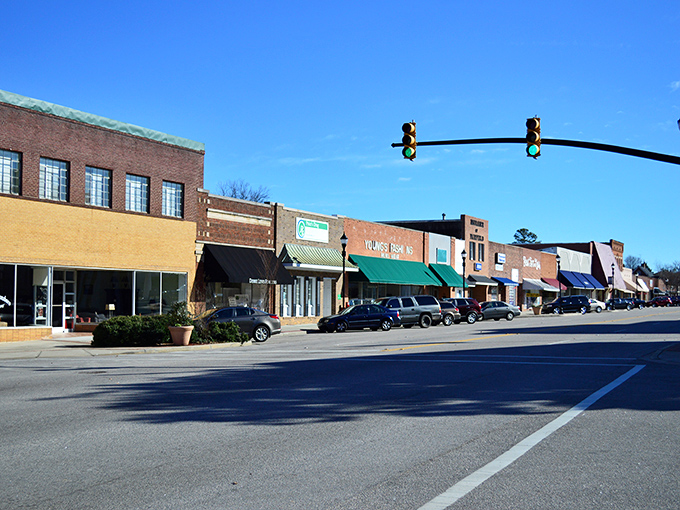 Downtown Winnsboro looks like a movie set where modern life agreed to slow down and take a breath. 