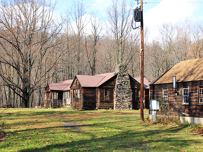 These rustic cabins whisper stories of simpler times, offering cozy shelter after a day of mountain adventures.