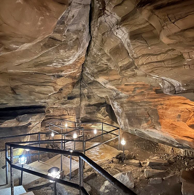 When Mother Nature decides to show off, she creates chambers that make cathedrals look modest.