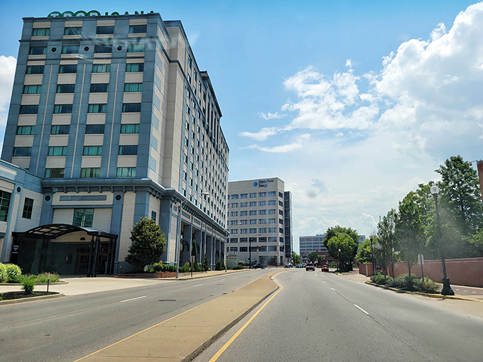 Downtown Evansville blends historic architecture with modern amenities, proving you don't need skyscrapers to have skyline swagger.