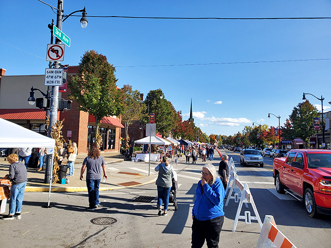 Fall festival magic transforms Third Avenue into a community living room, where neighbors become friends and strangers become neighbors.