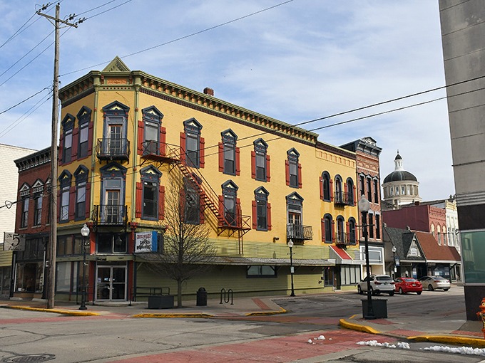 This sunshine-yellow historic building isn't just architectural eye candy&mdash;it's a testament to Huntington's commitment to preserving its vibrant past.