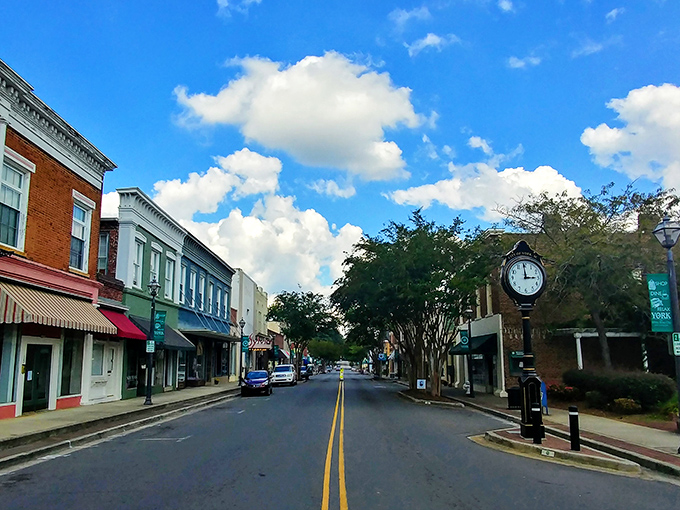 Congress Street stretches before you like a Norman Rockwell painting come to life. That street clock isn't just keeping time&mdash;it's keeping history.