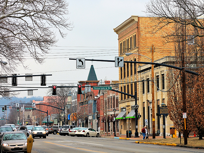 Downtown Beaver's historic brick buildings stand like well-dressed gentlemen from another era, telling stories through their architecture while housing modern treasures within.