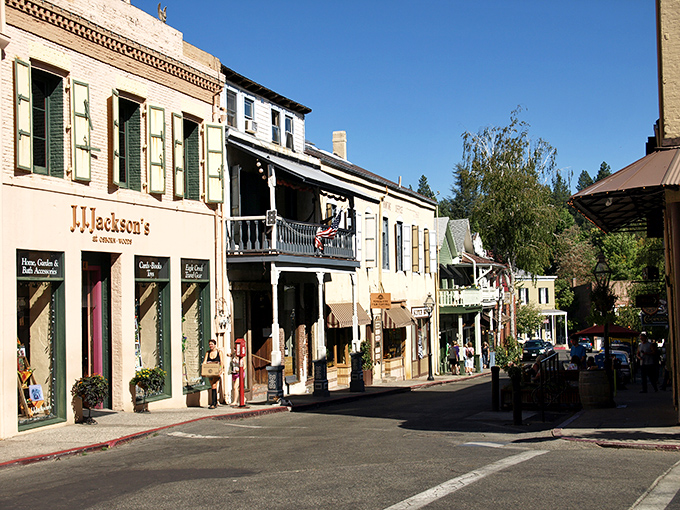 Weckator's storefront stands proudly on Commercial Street, where brick buildings whisper tales of prospectors and pioneers to modern-day explorers.