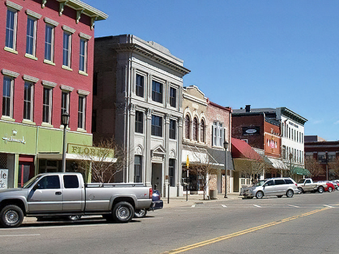 Downtown Coshocton feels like stepping into a Norman Rockwell painting that somehow has free parking and affordable lunch specials.