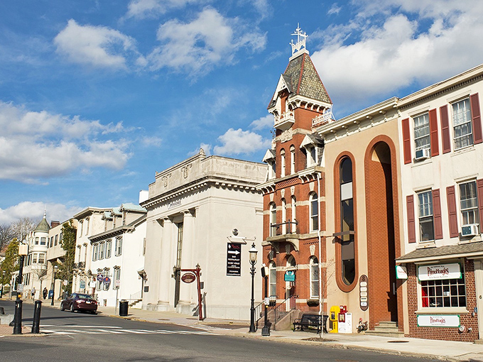 Downtown Doylestown proves that small-town America still knows how to dress up for company.