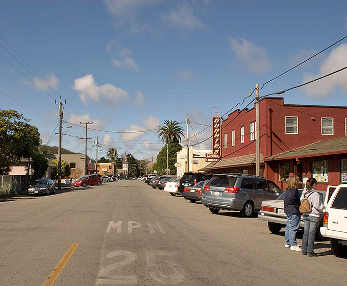 Downtown Pescadero, where the 25 MPH sign isn't a suggestion&mdash;it's an invitation to slow down and notice life's details again.
