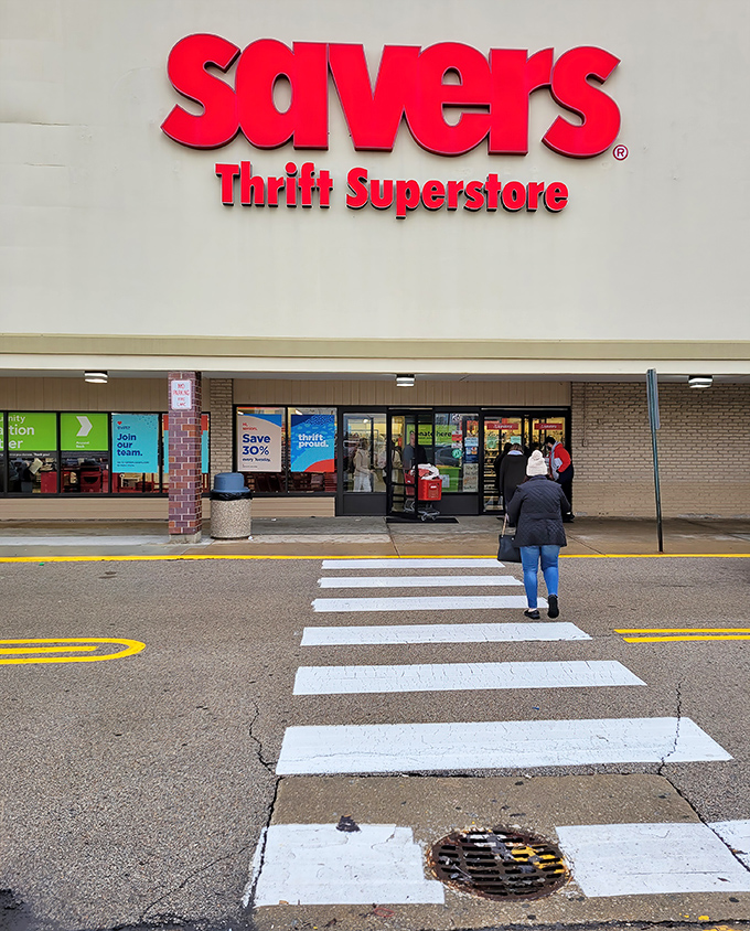 The threshold to treasure hunting awaits. Cross this pedestrian path and prepare to lose track of time in a wonderland of secondhand delights.