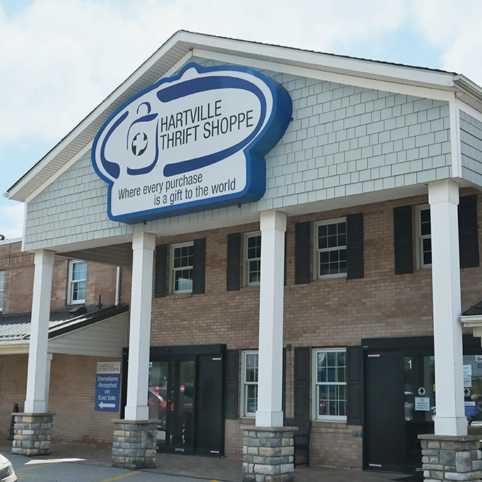 Where every purchase is a gift to the world isn't just clever marketing&mdash;it's the beating heart of this thrifting paradise.