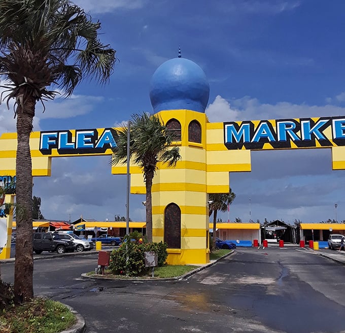 This entrance promises adventure like a theme park, but with better prices and no height restrictions required.