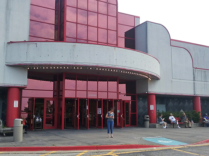 Those curved entrance doors have welcomed more bargain hunters than a Black Friday sale at the mall.