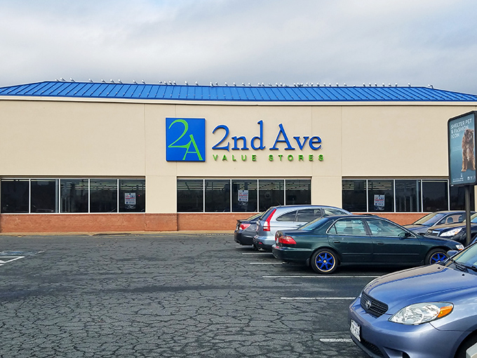 That blue roof isn't just decorative &ndash; it's a beacon calling bargain hunters from across Northern Virginia.