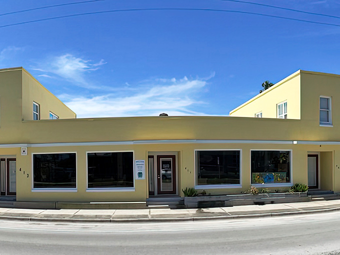 A perfect Florida day frames this treasure trove where every purchase helps furry friends find forever homes.