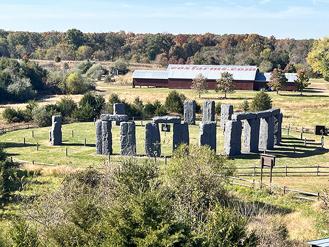 The full monty of megalithic wonder, minus the transatlantic flight and crowds. Virginia's rolling hills provide a surprisingly fitting backdrop.