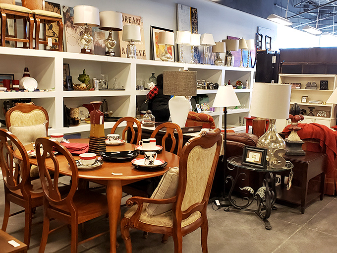 This isn't just furniture&mdash;it's a dinner party waiting to happen, complete with stories about where you scored that perfect dining set.