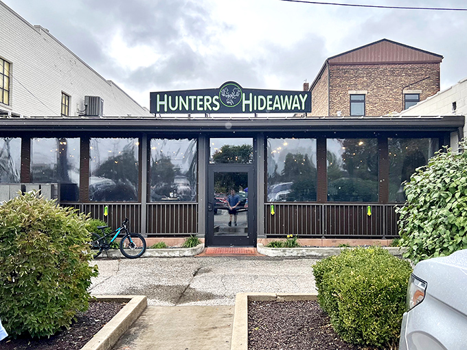 Hunters Hideaway beckons with its cozy enclosed porch&mdash;the kind of unpretentious local spot where regulars have their own mugs and newcomers become friends.