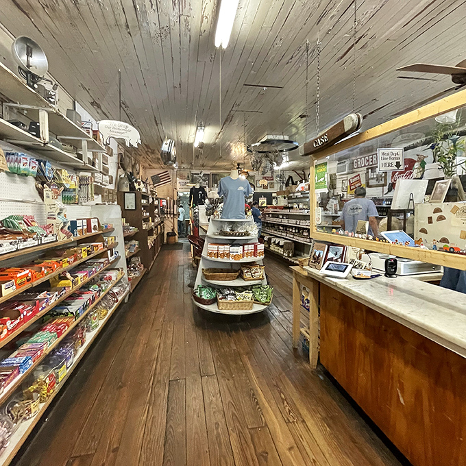 Step inside this treasure trove where every shelf tells a story of Southern hospitality.