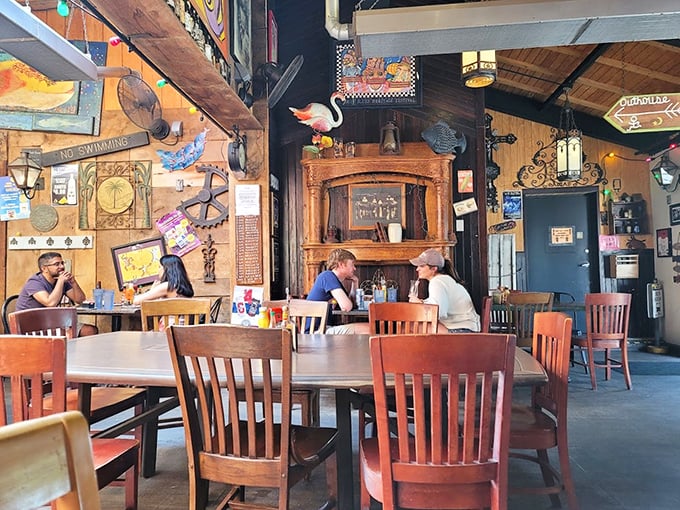 Where every inch tells a story. The walls aren't decorated&mdash;they're curated with decades of good times and even better meals. 