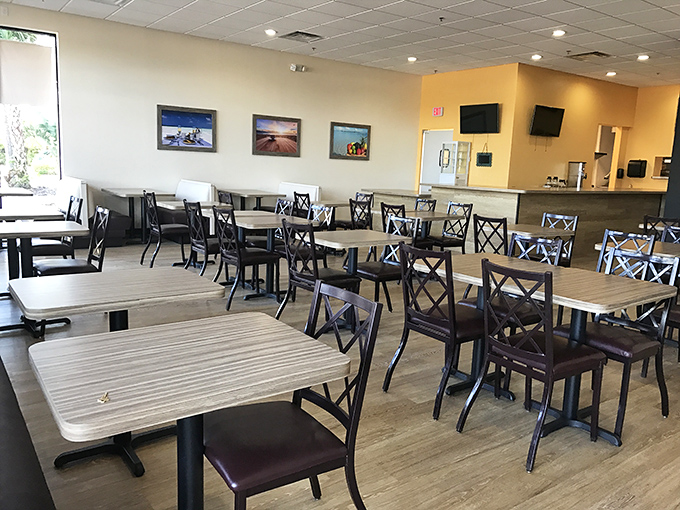 Clean, comfortable, and inviting &ndash; like your favorite aunt's kitchen if she had impeccable design taste.