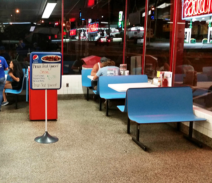Time travel isn't science fiction at Kermit's&mdash;it's the blue bench seats and no-frills interior that transport you straight back to America's golden age of diners. 