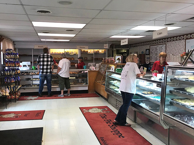 Step inside and suddenly your diet becomes a distant memory, like that exercise bike in your basement.