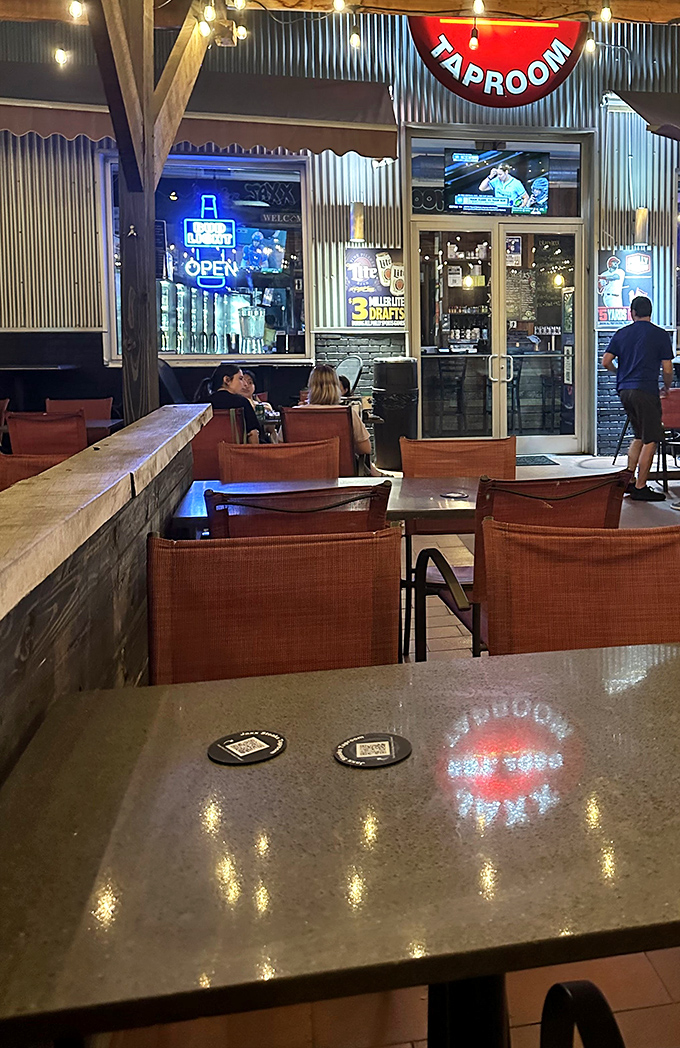 Inside, the industrial-meets-cozy vibe creates that perfect "third place" feeling&mdash;not home, not work, but somewhere you actually want to be.