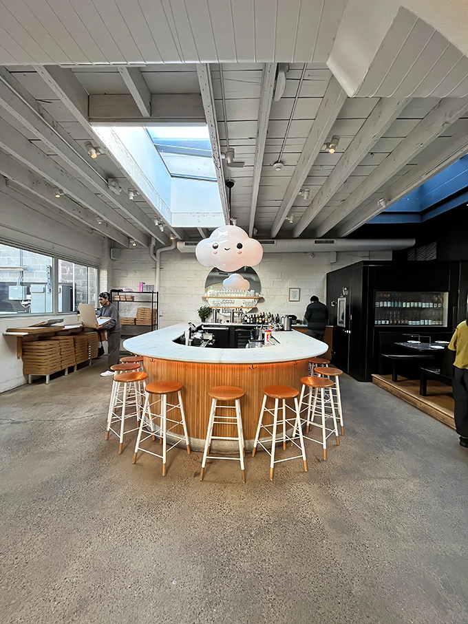 That adorable cloud hanging over the bar isn't just decoration&mdash;it's foreshadowing the heavenly experience your taste buds are about to have.