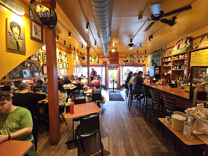 Step inside and discover walls that tell a thousand stories while your taste buds prepare for adventure.