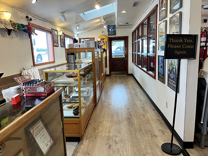 Step inside and time travel to when diners cared about food, not Instagram. The pie display case welcomes you with a silent promise: save room for dessert.