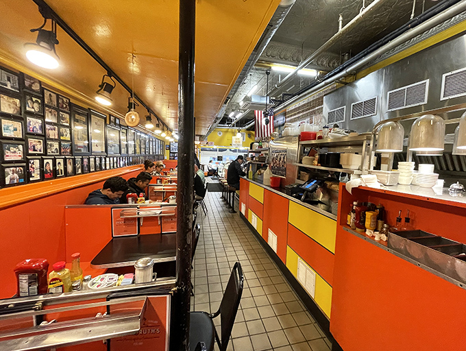 Step inside and you're transported to a world where calories don't count and conversations flow as freely as the coffee refills.