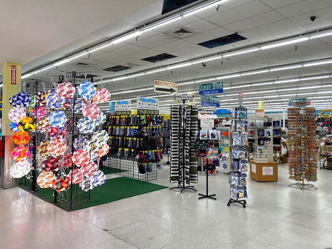 Step inside and the adventure begins! Street signs point the way through this labyrinth of possibilities where one person's castoffs become another's prized discoveries.