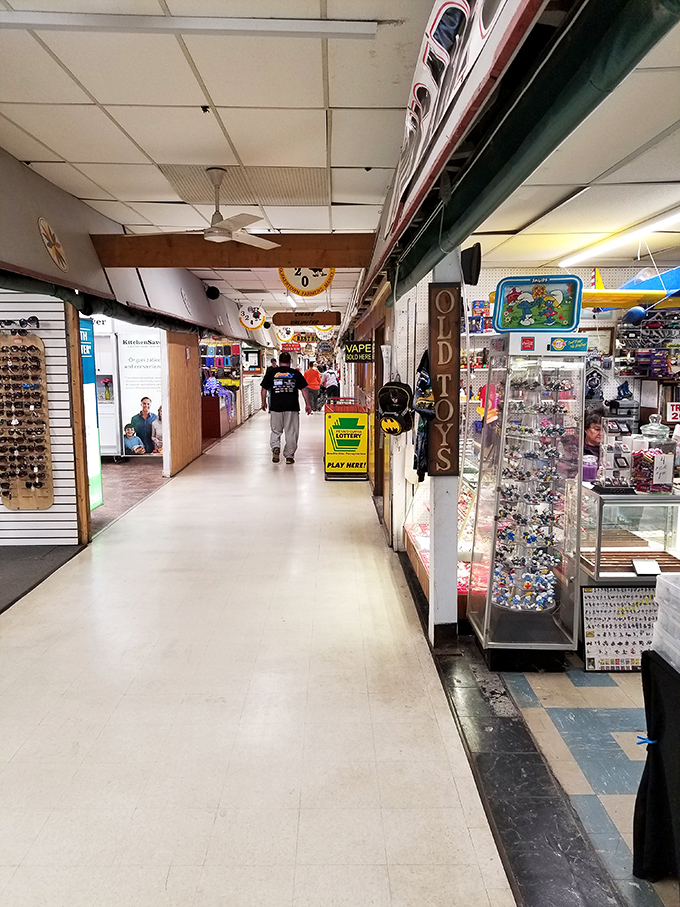 These hallways hold more treasures than a pirate's cave, minus the curse but with better lighting.