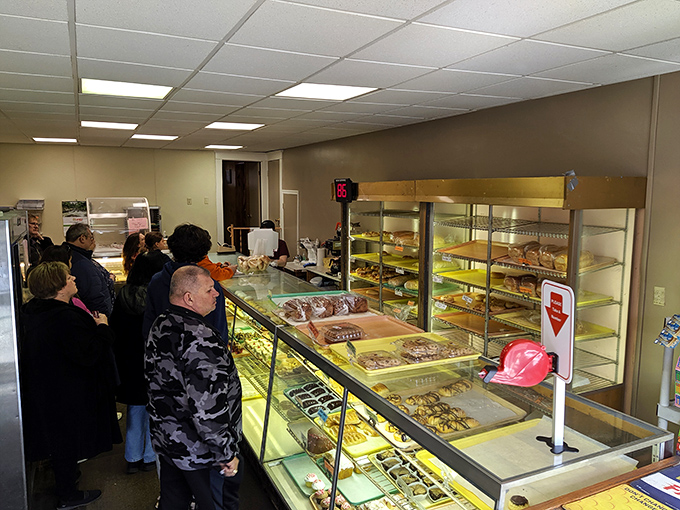 The line forms early at this beloved Nanticoke institution, where locals patiently wait their turn for a taste of Pennsylvania perfection.