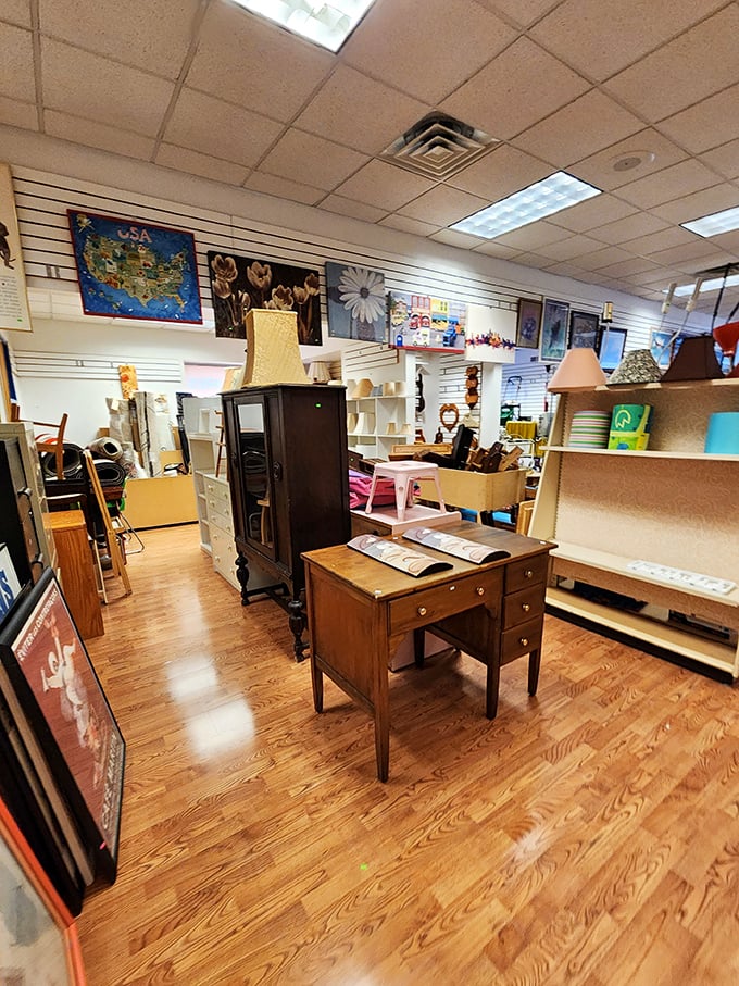 Wandering through the furniture department feels like browsing an eclectic museum where every piece tells a story&mdash;and you can actually take your favorites home!