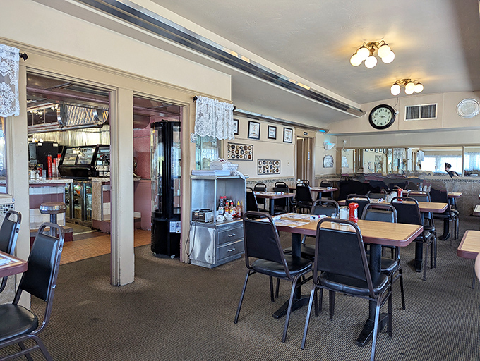 Classic diner charm meets comfort food perfection in this welcoming space where memories are made.