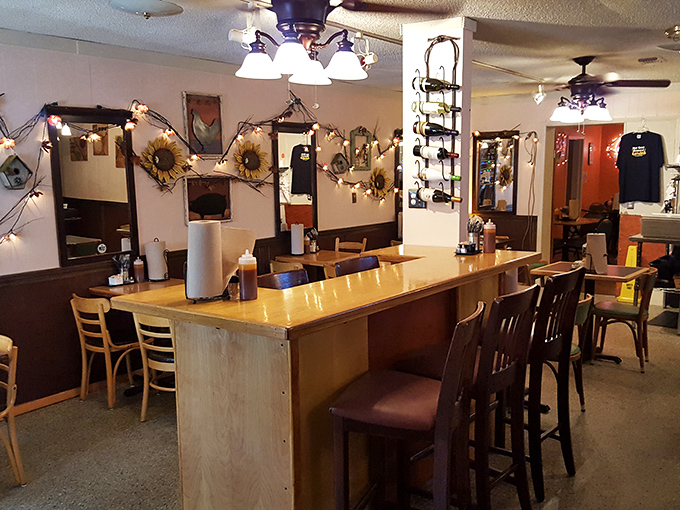 Sunflowers and string lights create that "come as you are" vibe where memorable meals happen and barbecue enthusiasts become instant friends.