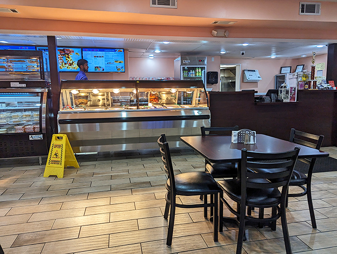 Step inside and leave your culinary inhibitions at the door. Paradise awaits behind that gleaming counter.