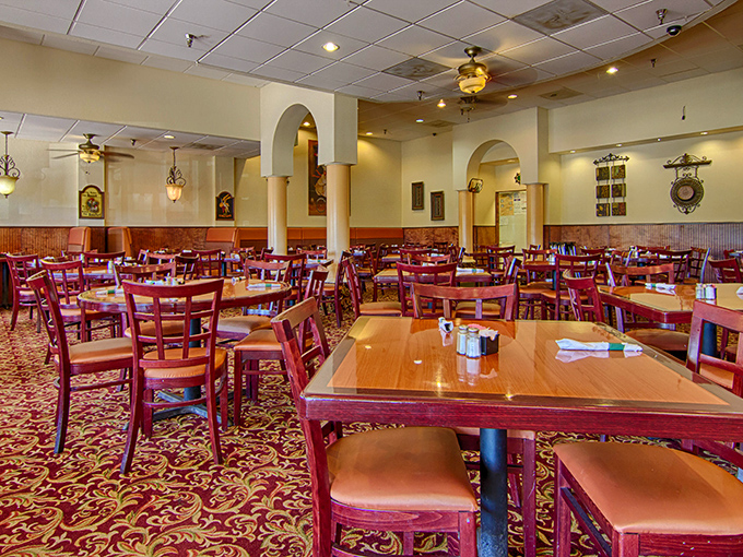 Classic diner vibes meet unexpected elegance – where comfort food gets the respect it deserves.