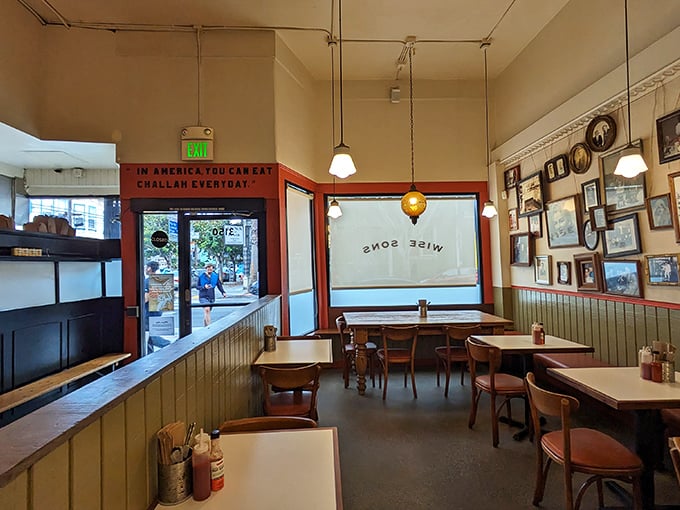 A sea of clothing racks stretches to the horizon. This isn't just shopping&mdash;it's an expedition with color-coded trails.