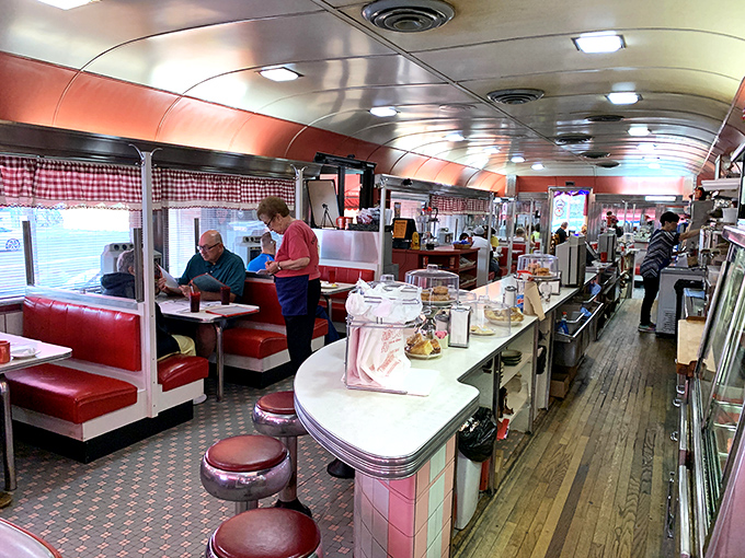 Step inside and time travel to the golden age of American diners&mdash;red vinyl booths, spinning counter stools, and conversations that matter.