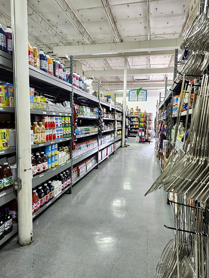 Grocery aisles that stretch into infinity. Who knew shopping for everyday essentials could feel like a treasure hunt?
