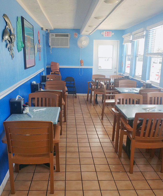 Step inside to a sea of blue walls and wooden furnishings that feel like the Keys version of Cheers&mdash;where everybody might not know your name, but they'll treat you like they do.