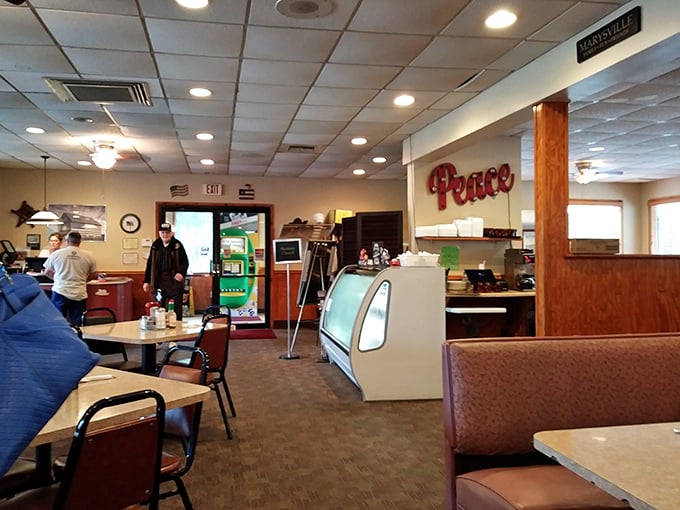 Where "Peace" isn't just a wall decoration but the feeling you get when that first coffee refill arrives without asking.