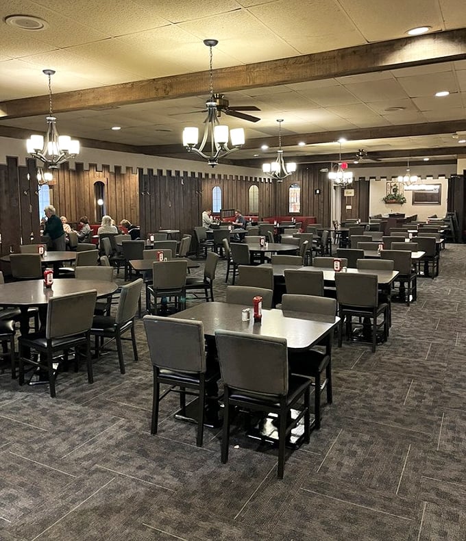 Elegant simplicity reigns in Husk's dining room, where honey-colored hardwood floors and natural light create the perfect stage for Southern cuisine's greatest hits.