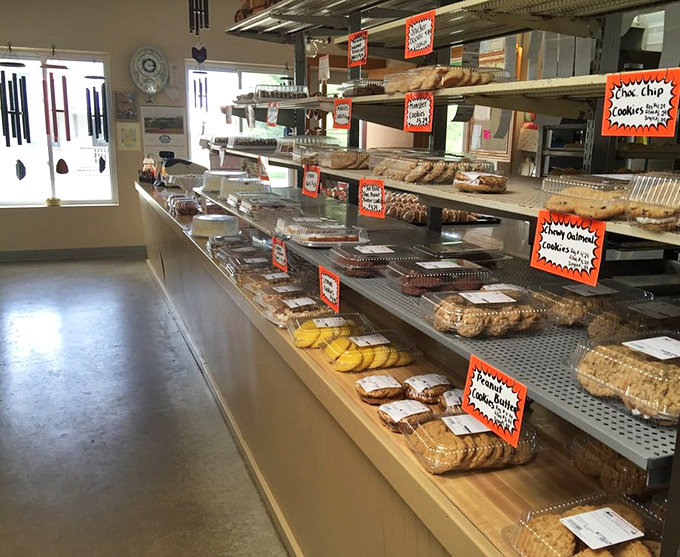 Behold the promised land &ndash; shelf after shelf of homemade baked goods that make grocery store bakeries look like sad participation trophies.
