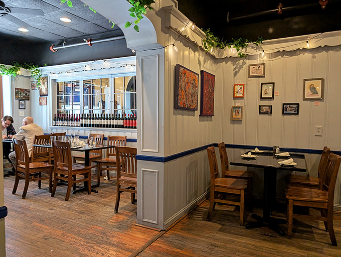 Step inside where rustic charm meets genuine warmth, creating the perfect backdrop for memorable meals.