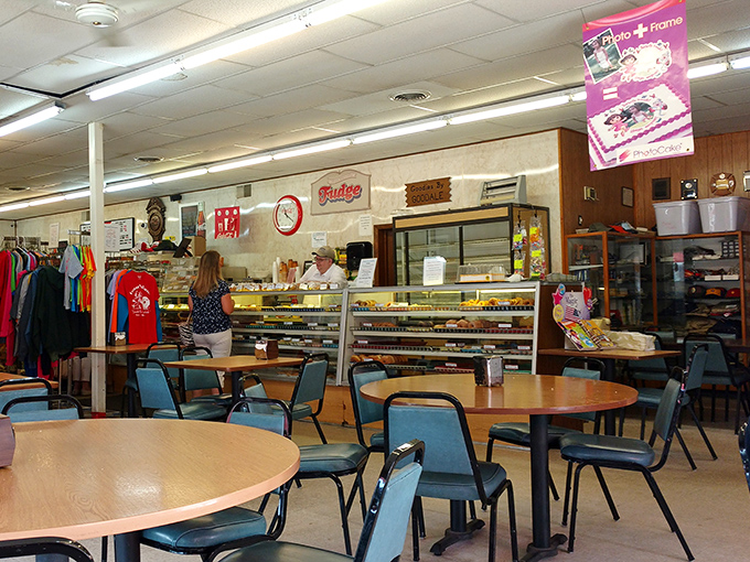 Step inside where fluorescent lights illuminate a wonderland of fresh-baked goods and hometown hospitality.